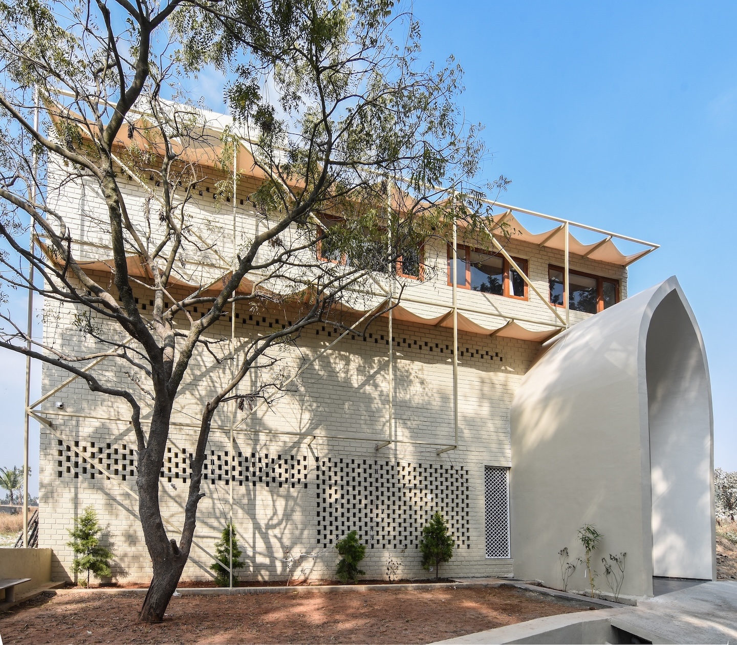 Inside a contemporary masjid and madrasa at Bengaluru - India Design World